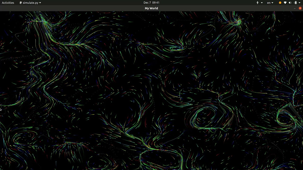 Python Particle Simulator Youtube
