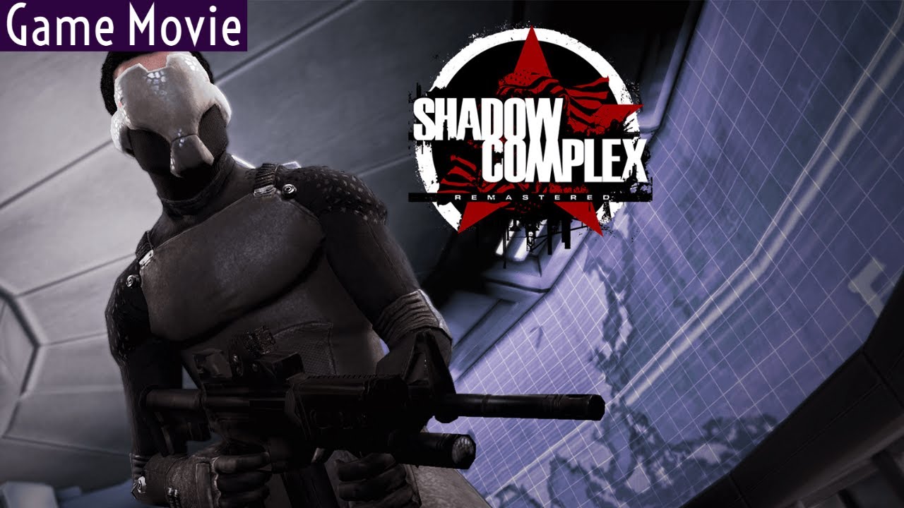 Shadow Complex Remastered Cutscenes Game Movie 2009 2015 Youtube