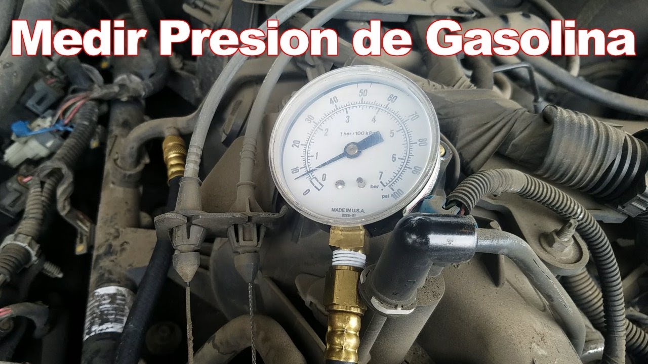 Como Medir La Presion De Gasolina Y Verificar Falla De La Bomba De