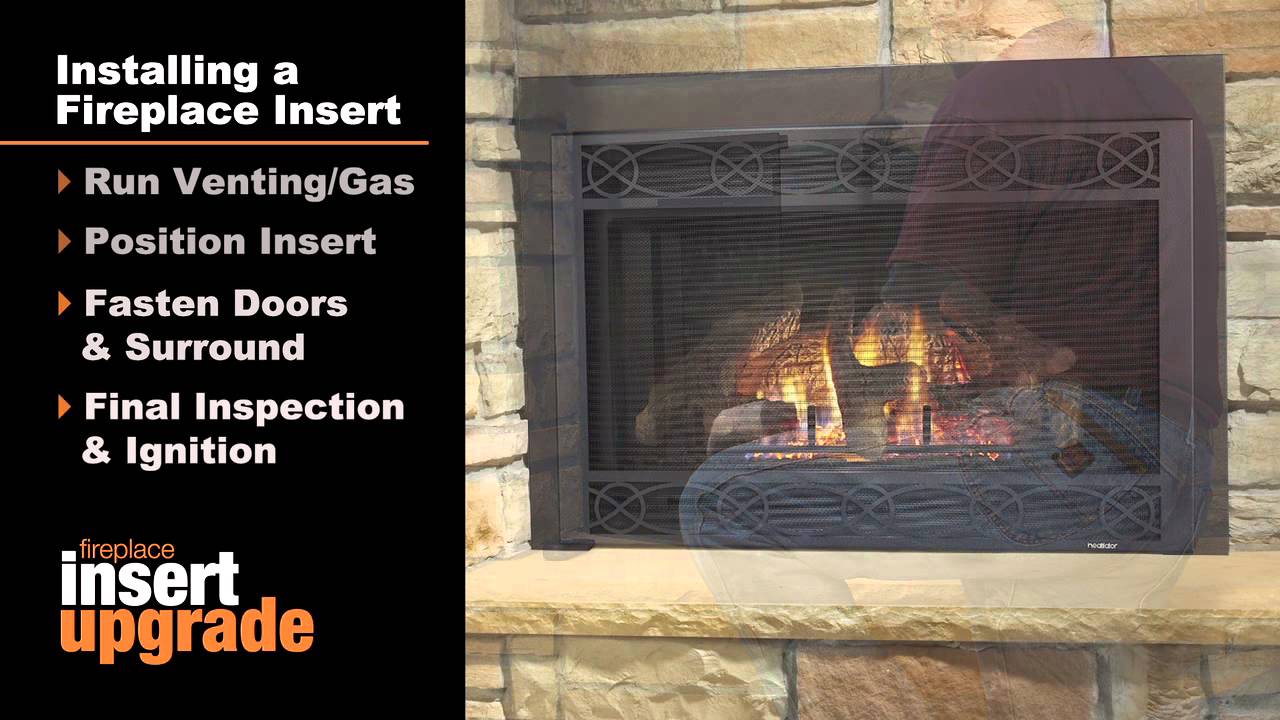 Gas And Wood Fireplace Insert Mriya Net