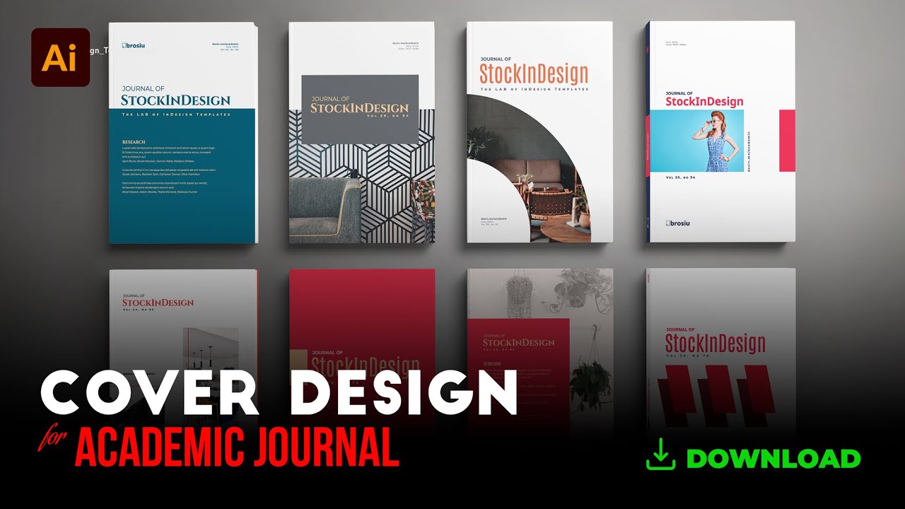 10 Cover Designs For Journal Academics Youtube