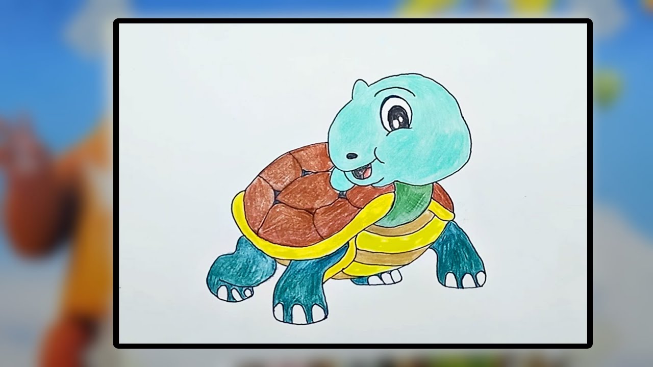 Turtle Drawing Tutorial For Beginners Youtube