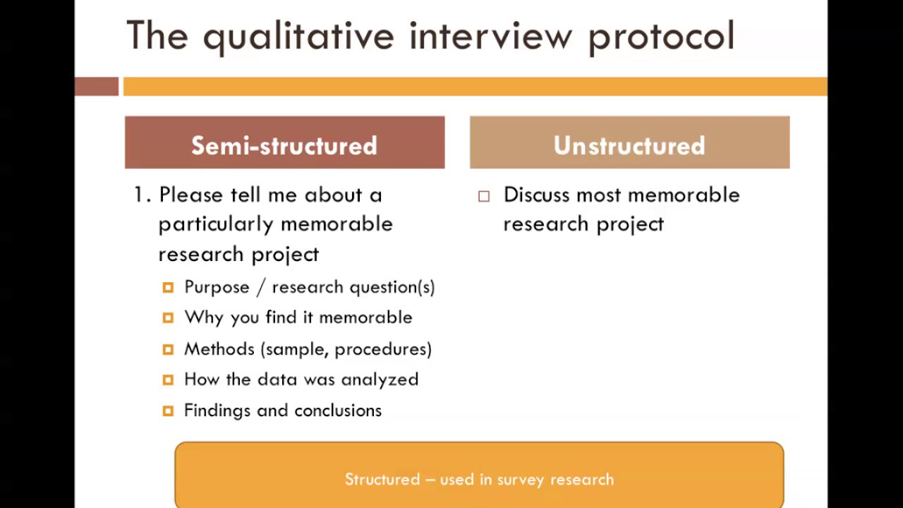 Interview Structure