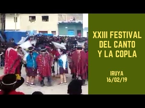 Una Cuadrilla De Copleros En El Festival De Iruya 2019 Youtube