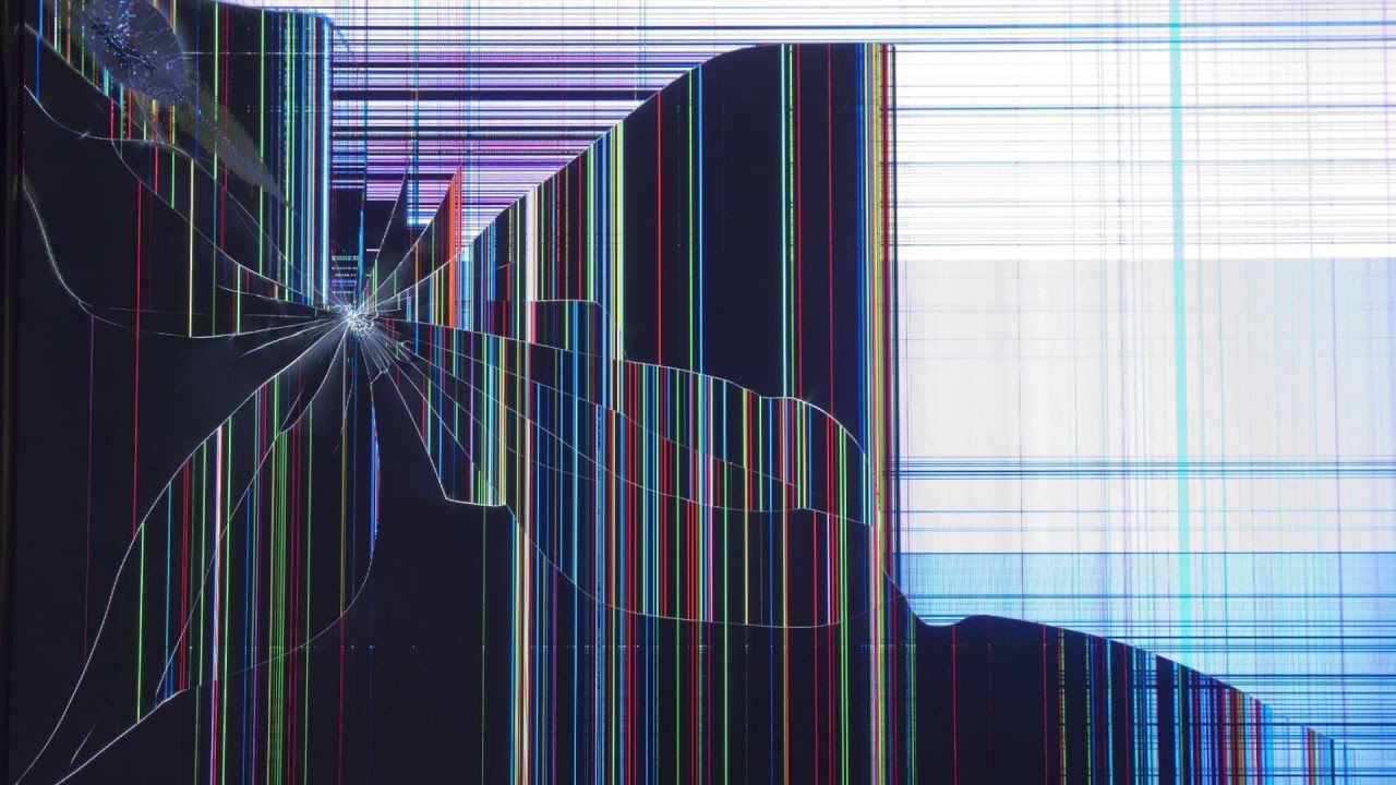 Hd Broken Tv Screen Video Best Hd Cracked Tv Screen To Prank Someone