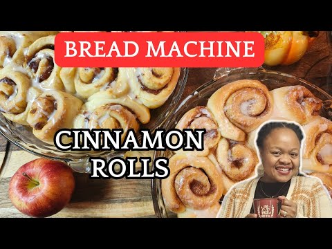 The Easiest Bread Machine Cinnamon Rolls Youtube