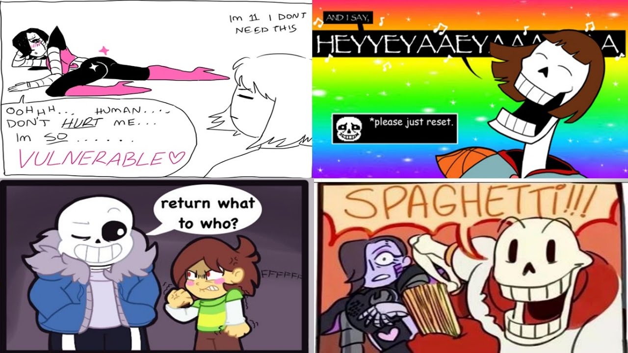 Undertale Comic Dub Compilation Youtube