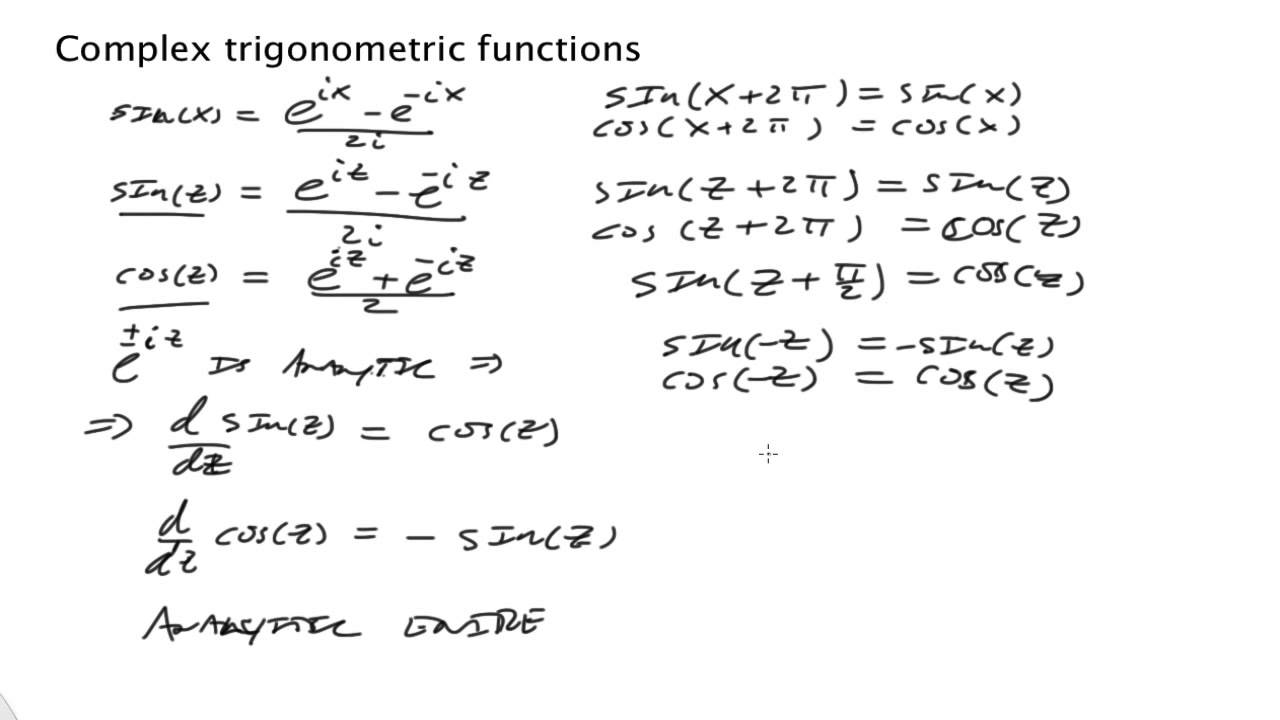 Complex Trigonometric Equations At Audrey Stier Blog