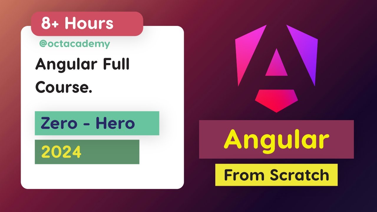 Angular Full Course Complete Zero To Hero Angular Full Tutorial Youtube