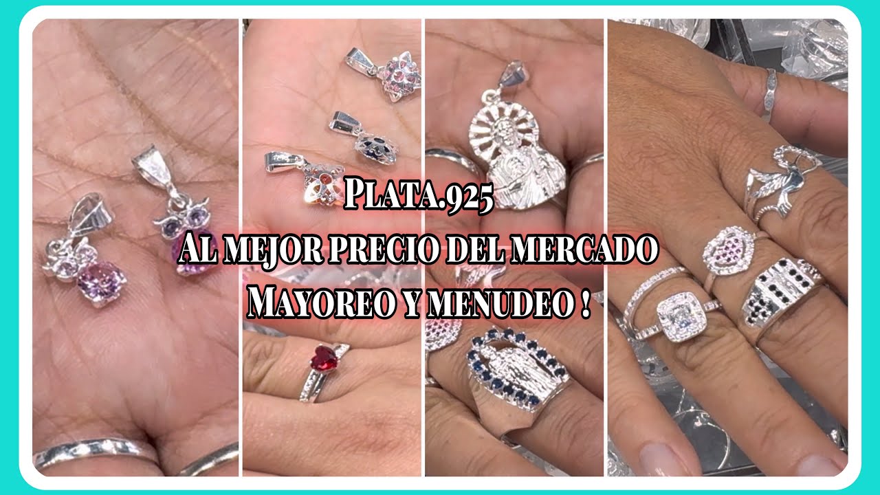 Plata 925 El Mejor Precio Del Mercado Mayoreo Y Menudeo Youtube