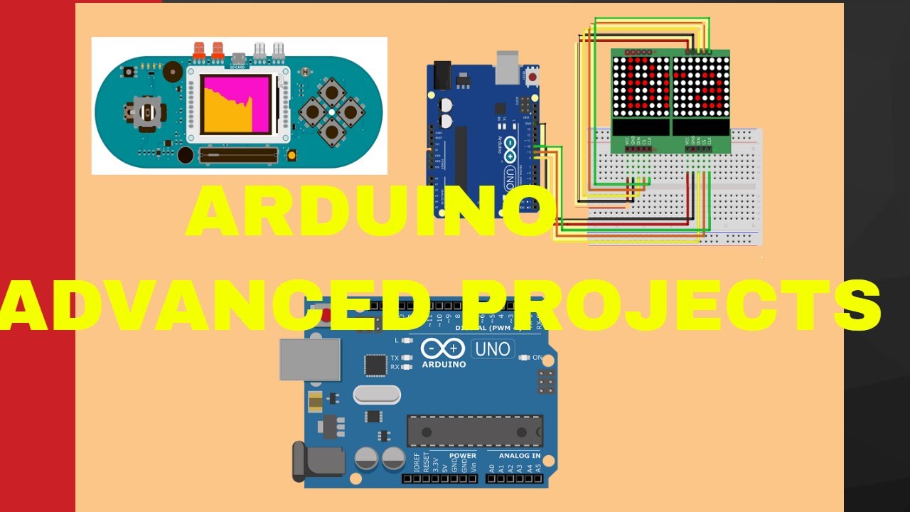 Arduino Uno Advanced Projects Programming Tutorial For Beginners