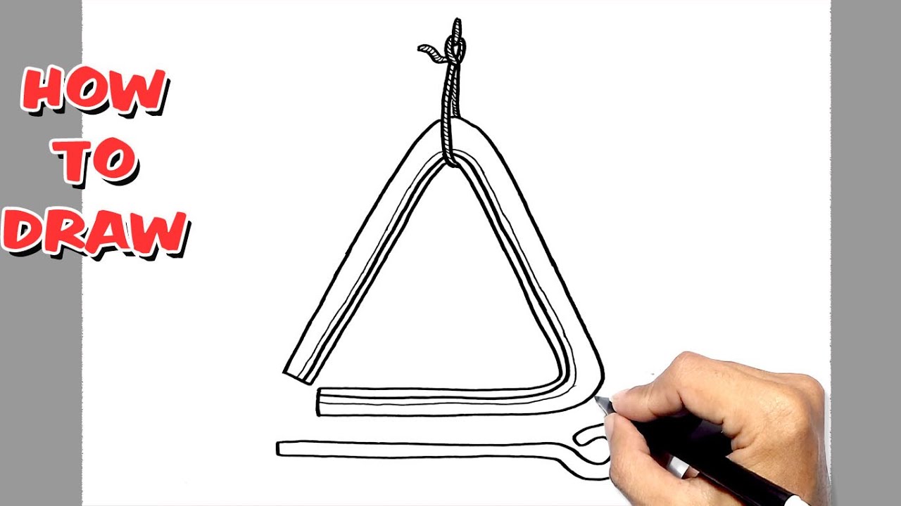 How To Draw Triangle Youtube