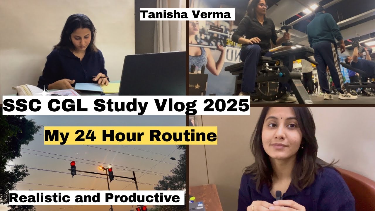 Ssc Study Vlog 2025 My Realistic 24 Hour Routine Aspirant Life Ssc