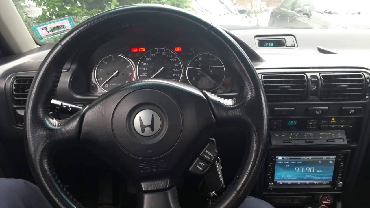 1992 Accord Cb7 Flawless Interior With A S2000 Ap1 Steering Wheel Jdm