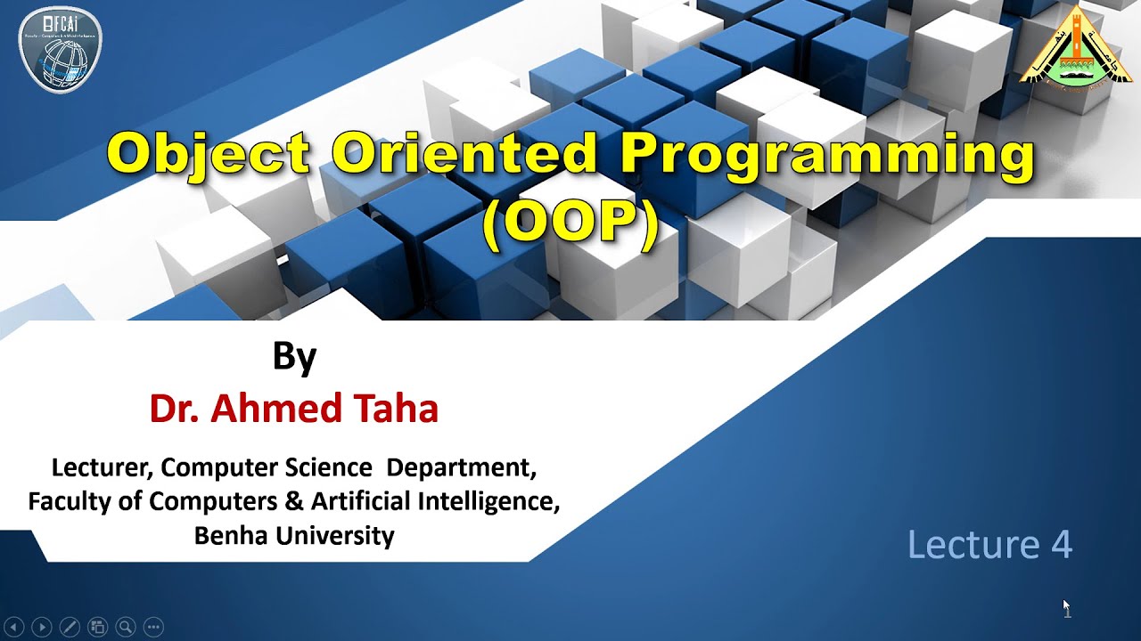 Object Oriented Programming Lecture Four Structured Programming Vs