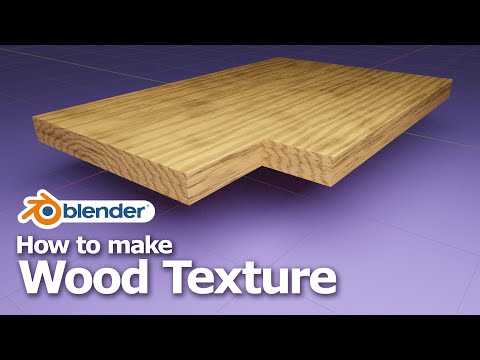 Blender Wood Texture Material Shader Procedural Textures