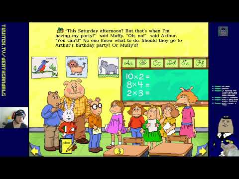 Living Books Arthur S Birthday Windows 3 1 An Original Point Of