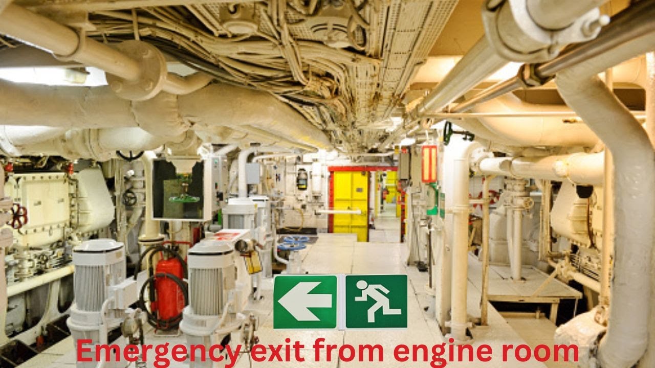 Emergency Exit From Engine Room Youtube