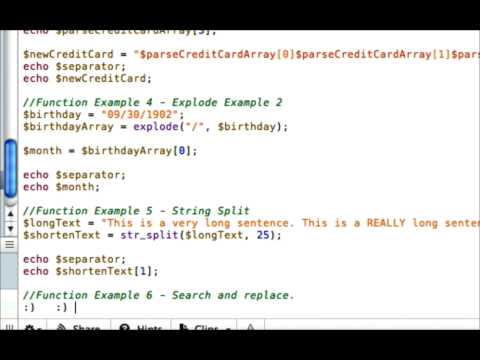 Php Strings Part 4 4 Youtube