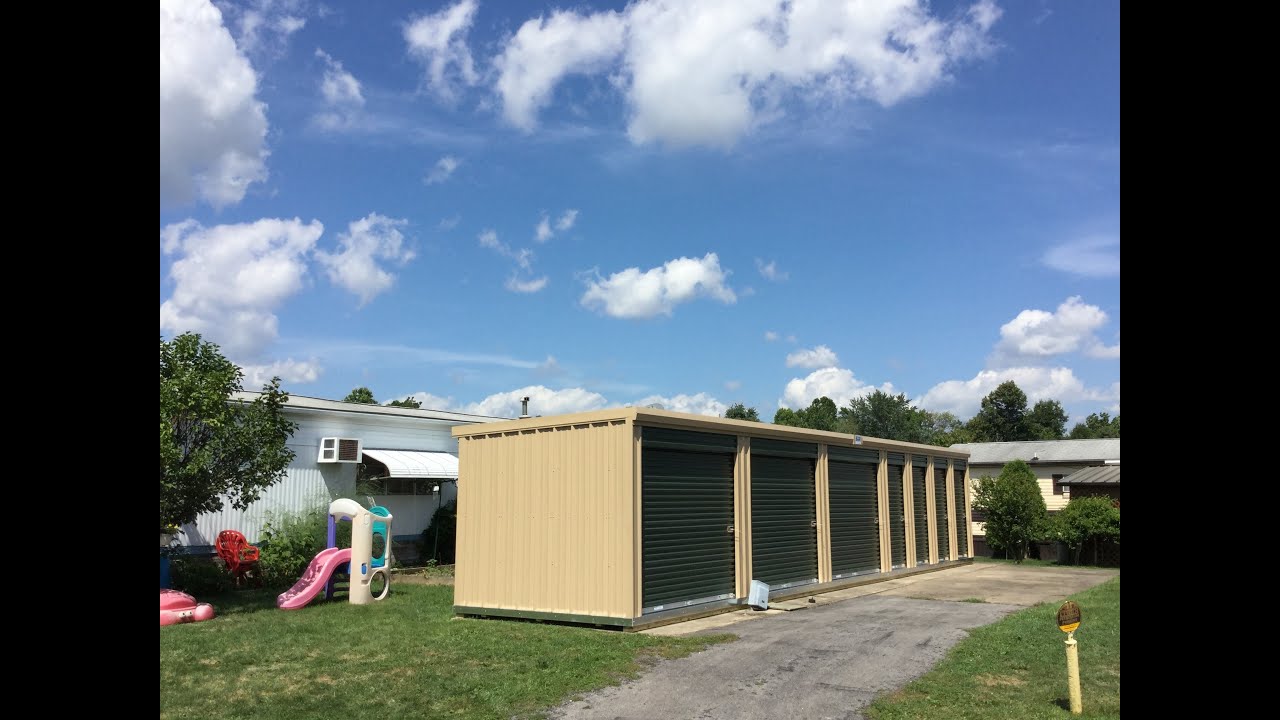 Miller S Relocatable Storage Units Manufactured Home Park Youtube