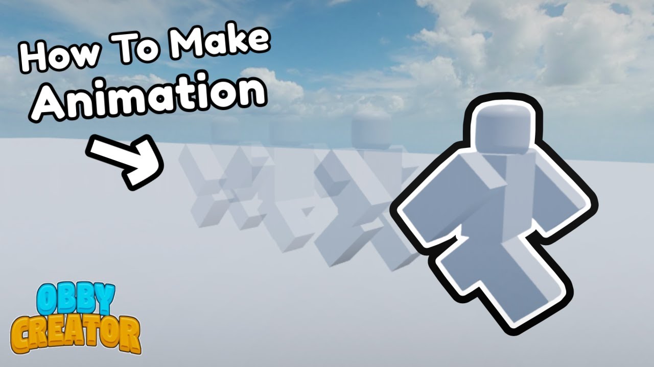 How To Make Walking Animation Tutorial Obby Creator Youtube