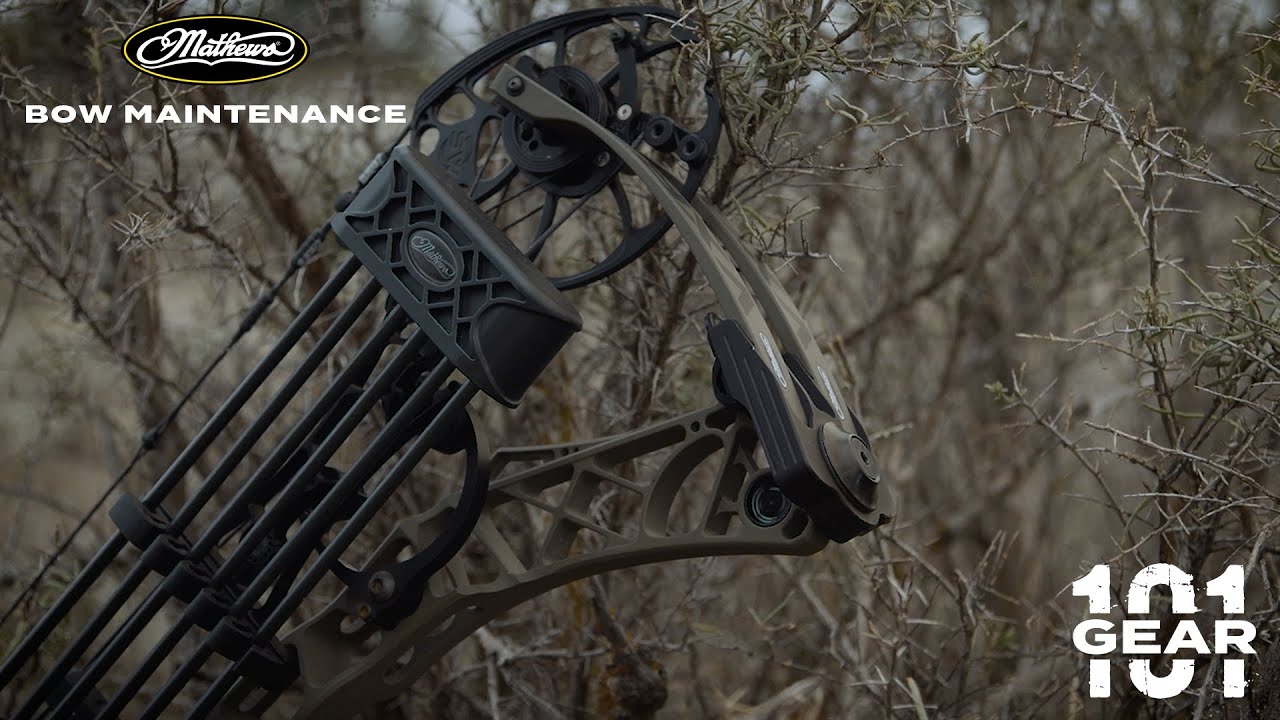 Gear 101 Mathews Bow Maintenance Youtube
