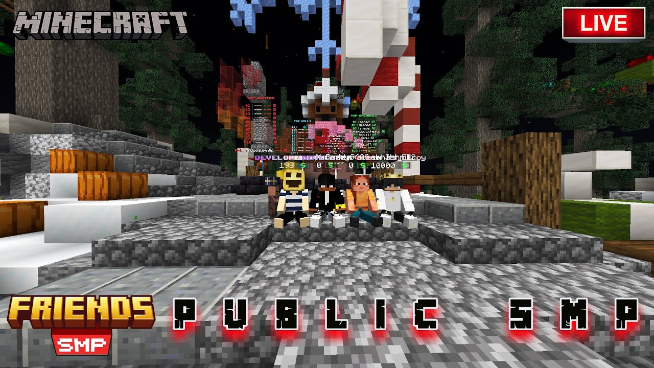 Minecraft Public Smp Free To Join Java Pe Youtube