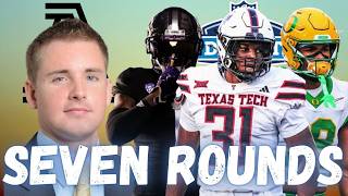 Dane Brugler S Seven Round 2026 Nfl Mock Draft Mock The Mock - Breaking ...