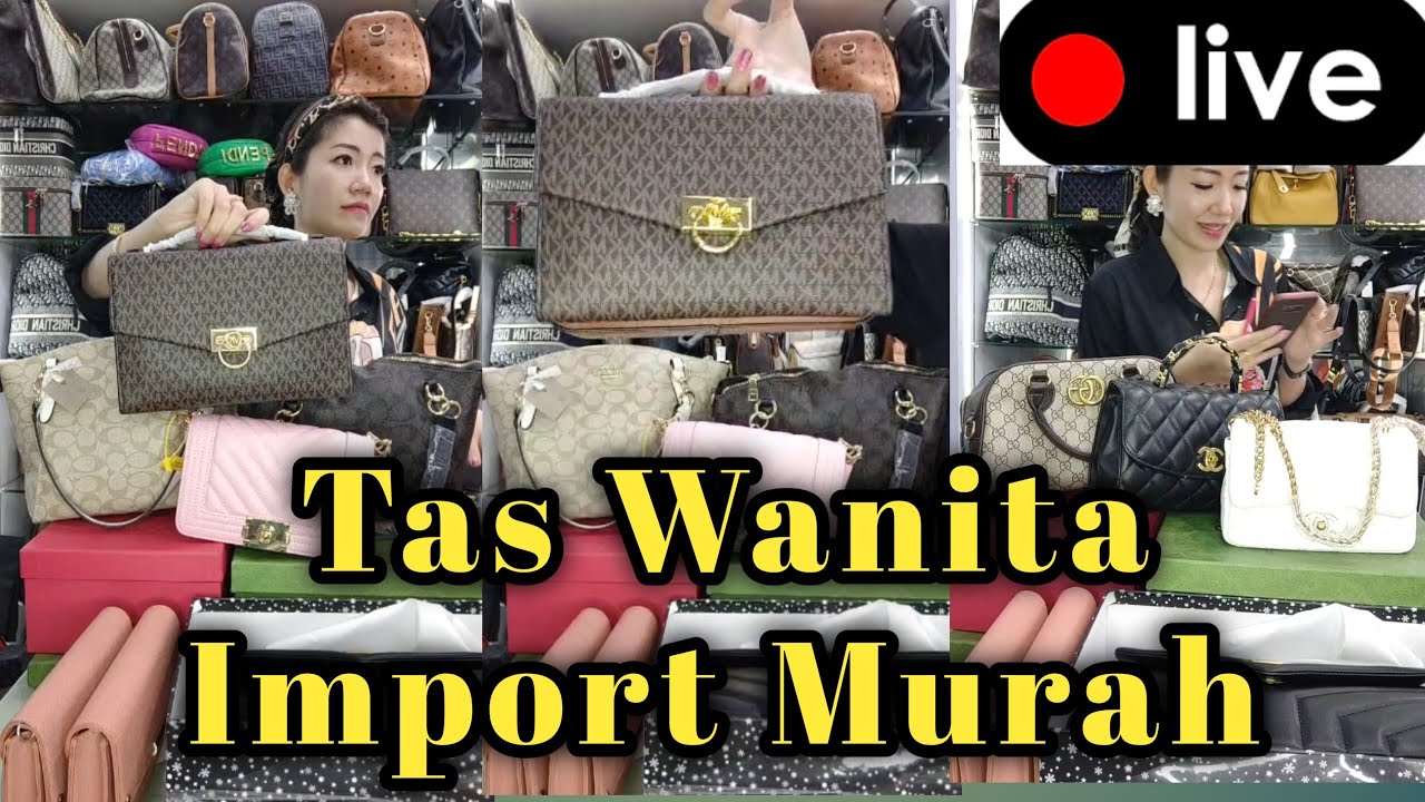 Online Shopping Live Tas Wanita Terbaru Model Modern Batam Youtube