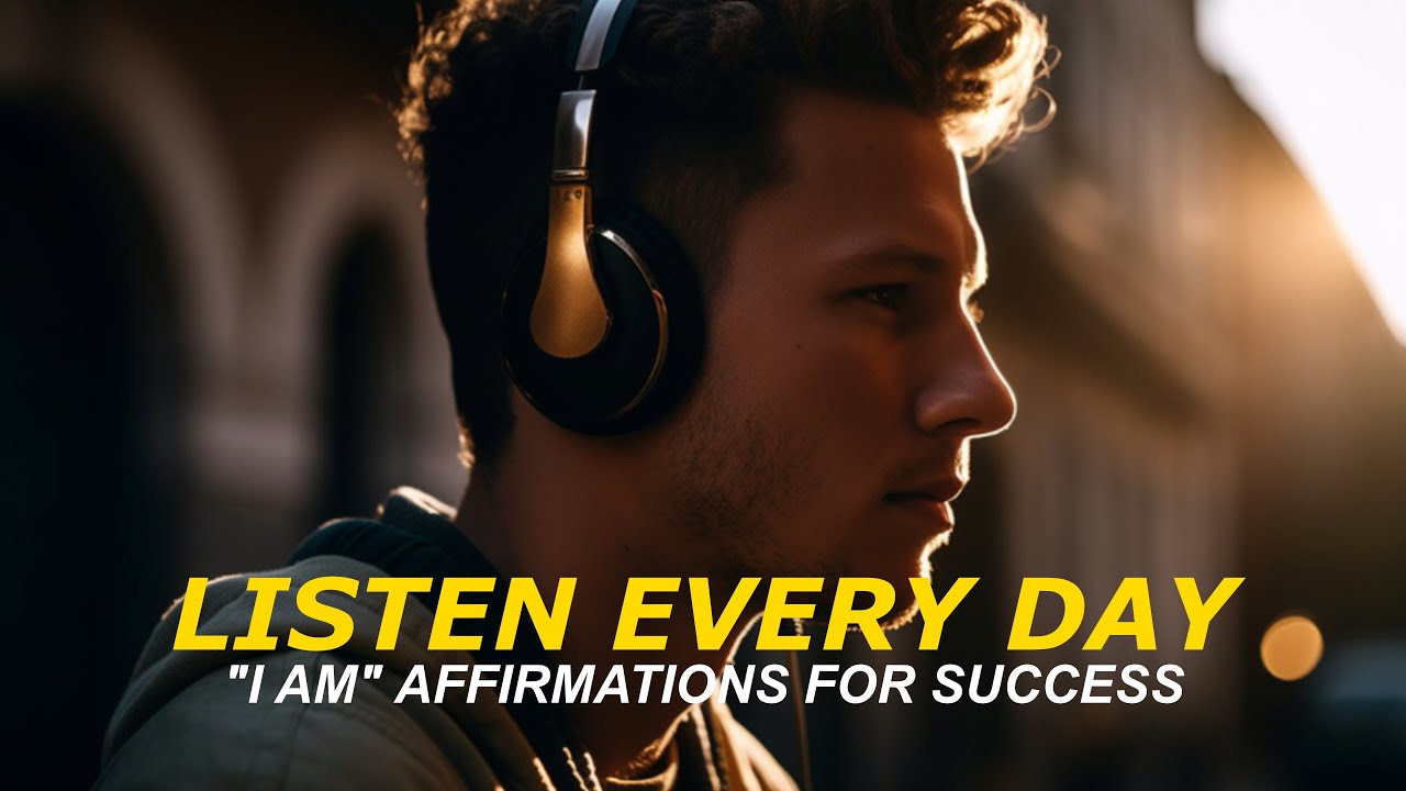 Listen Everyday I Am Affirmations For Success Youtube