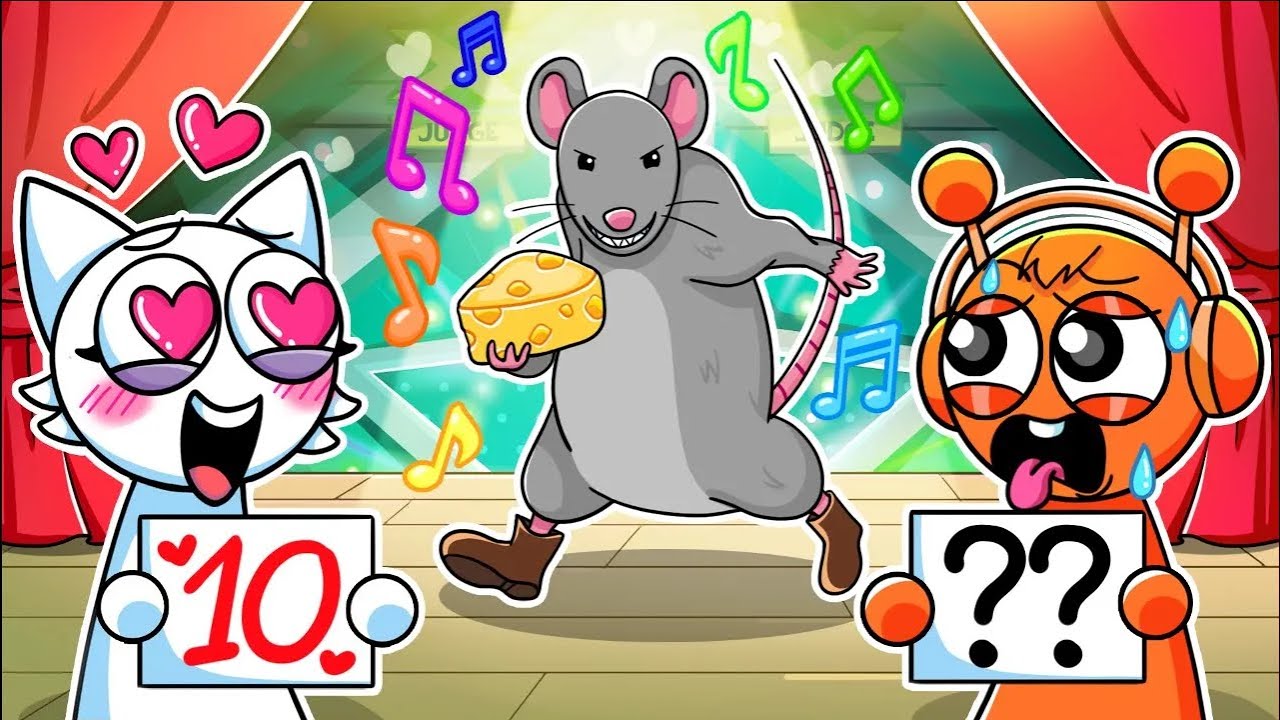 Rat Dance Vs Sprunki Incredibox Sprunki Rat Dance Cartoon Animation