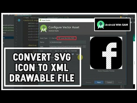 Svg Icon To Drawable Icon Conversion Android Studio Latest Version