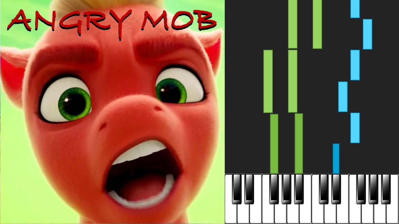Danger Danger Angry Mob From My Little Pony A New Generation