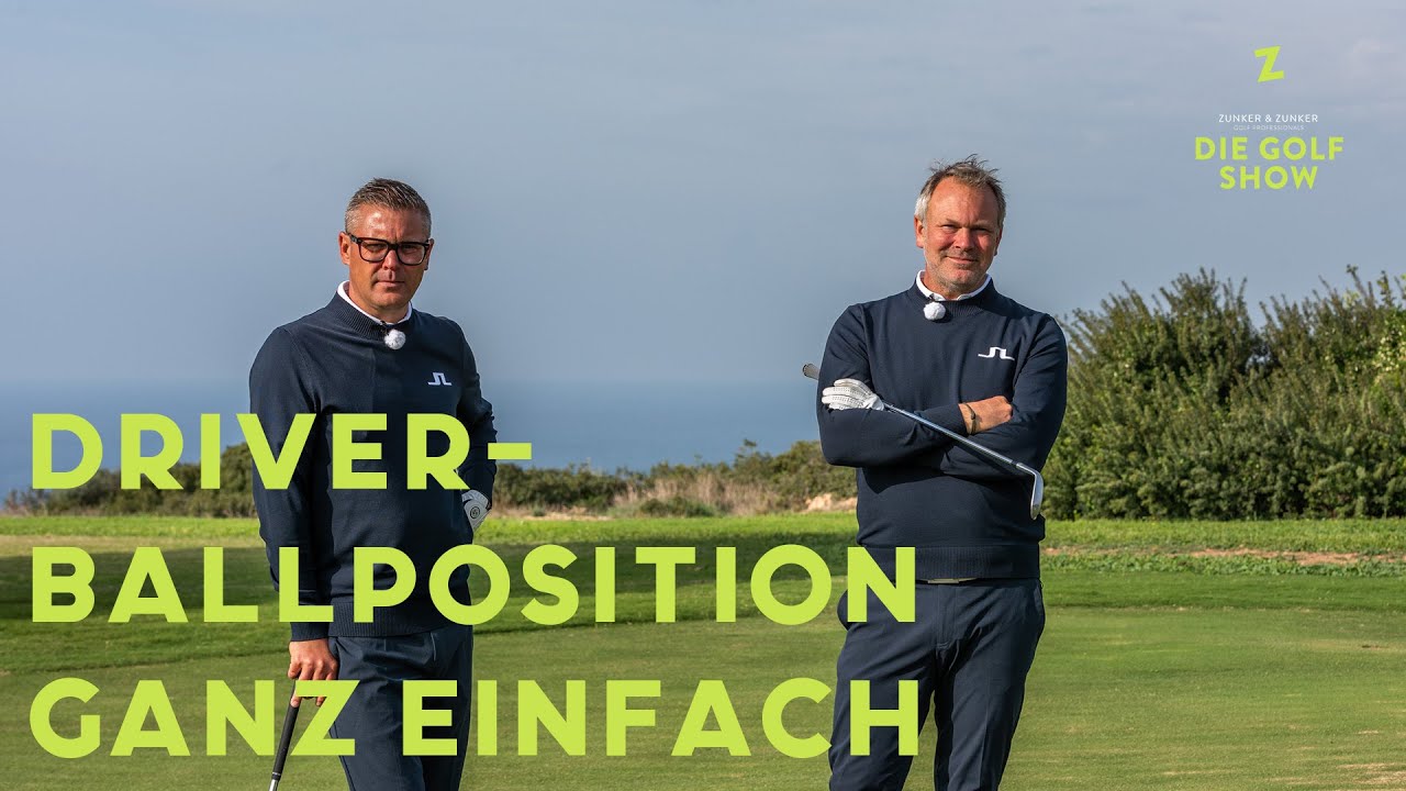 Driver Die Richtige Ballposition Youtube