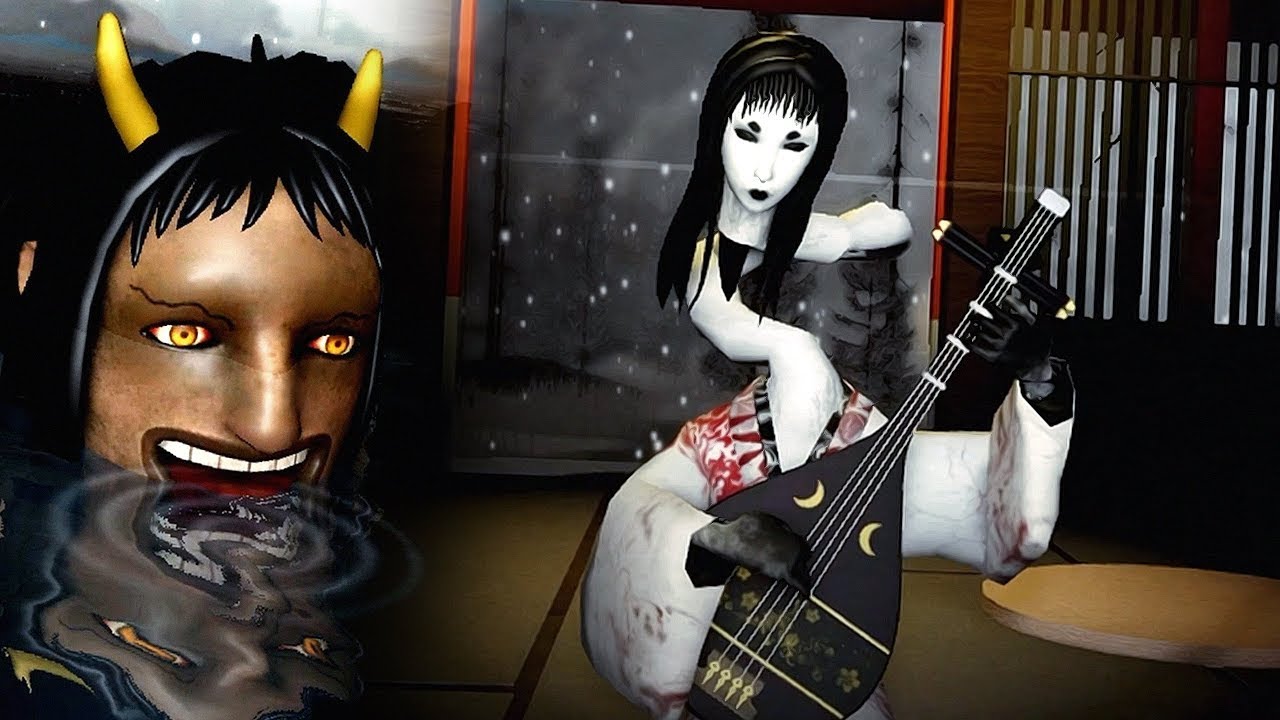 Part 1 Of 2 The Scariest Horror Game In Roblox Geisha Robloxhorror