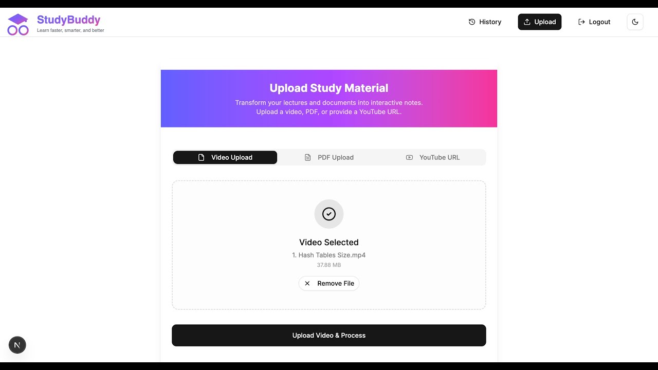 Studybuddy Ai Powered Learning Assistant Interactive Learning