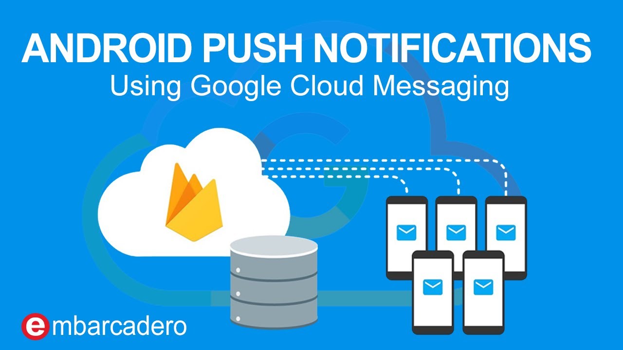 Android Push Notifications Using Google Cloud Messaging Gcm Youtube