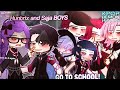 Huntrix Saja Boys Go To School Kpop Demon Hunters Gcmm Glmm Gacha Club ...
