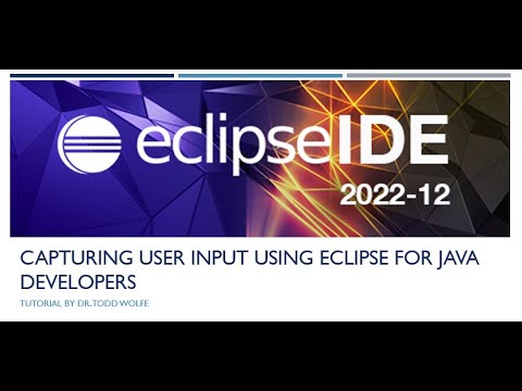 Java Tutorial 2 Capturing Character And Numeric User Input Using Java