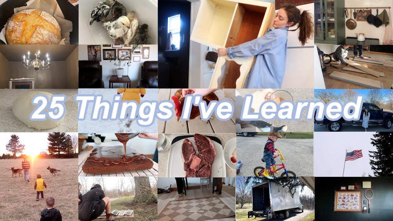 25 Things I Ve Learned In 25 Years Youtube
