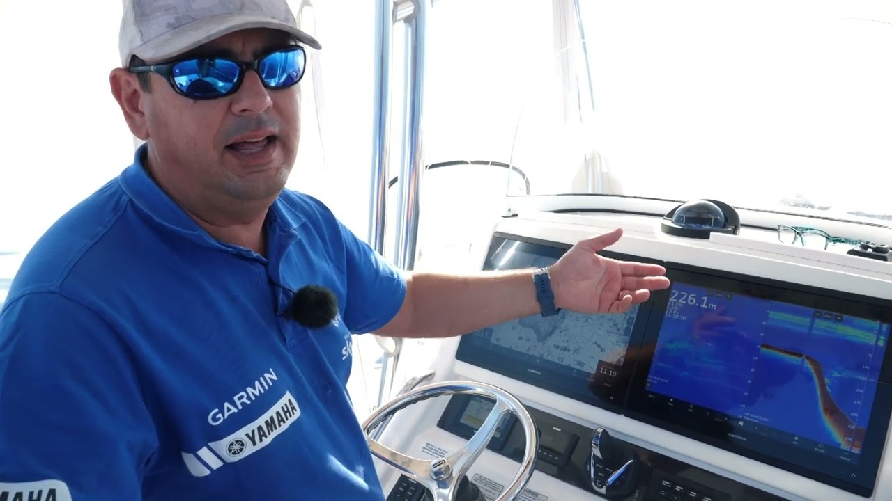 Impostazione Ecoscandaglio In Traina Youtube