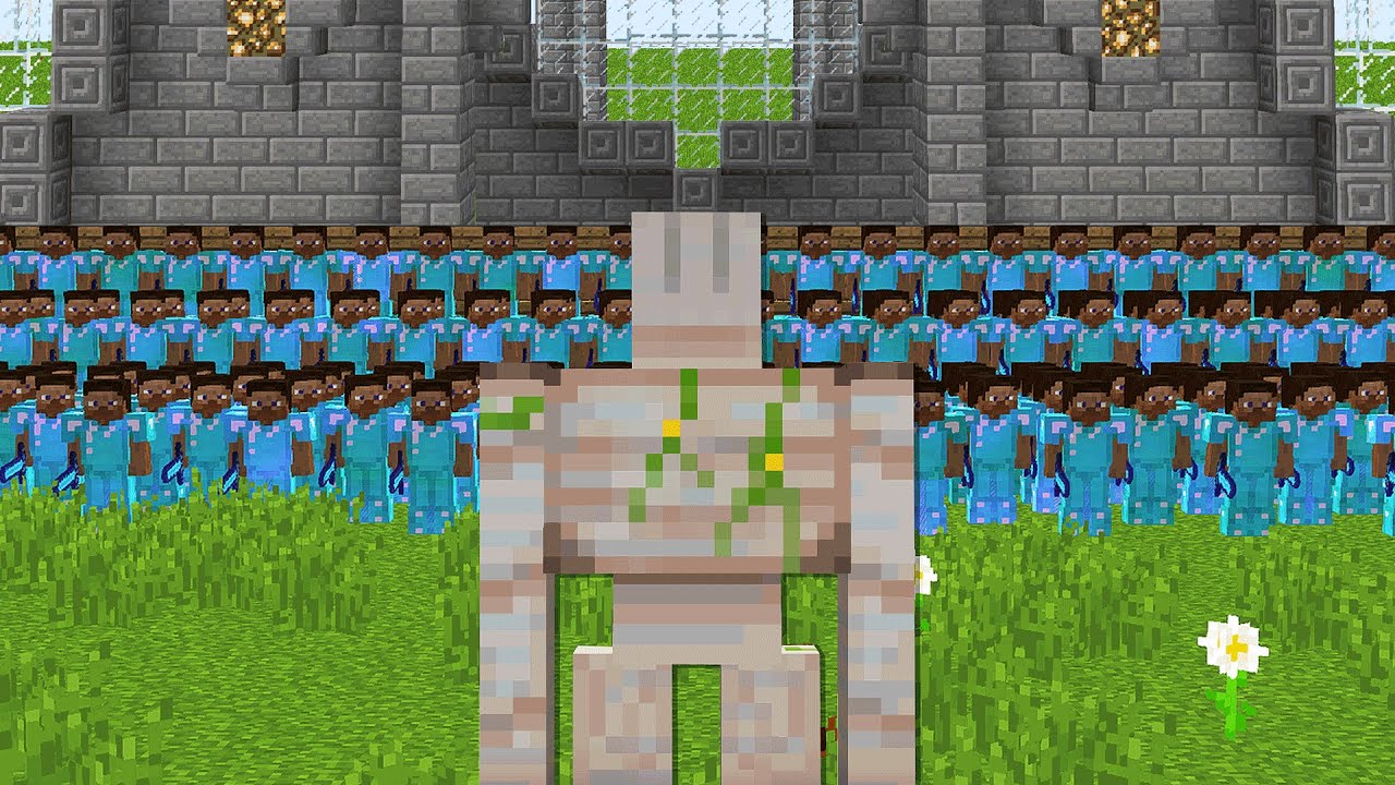 100 Players Vs Op Boss Youtube