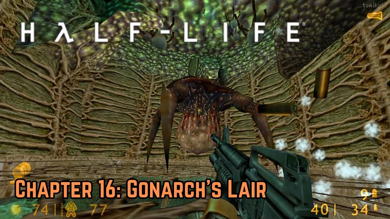 Half Life Chapter 16 Gonarch S Lair Youtube