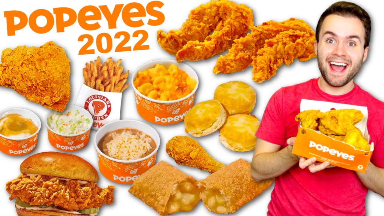Popeyes Menu With Prices Updated Menu At Popeyes 2024