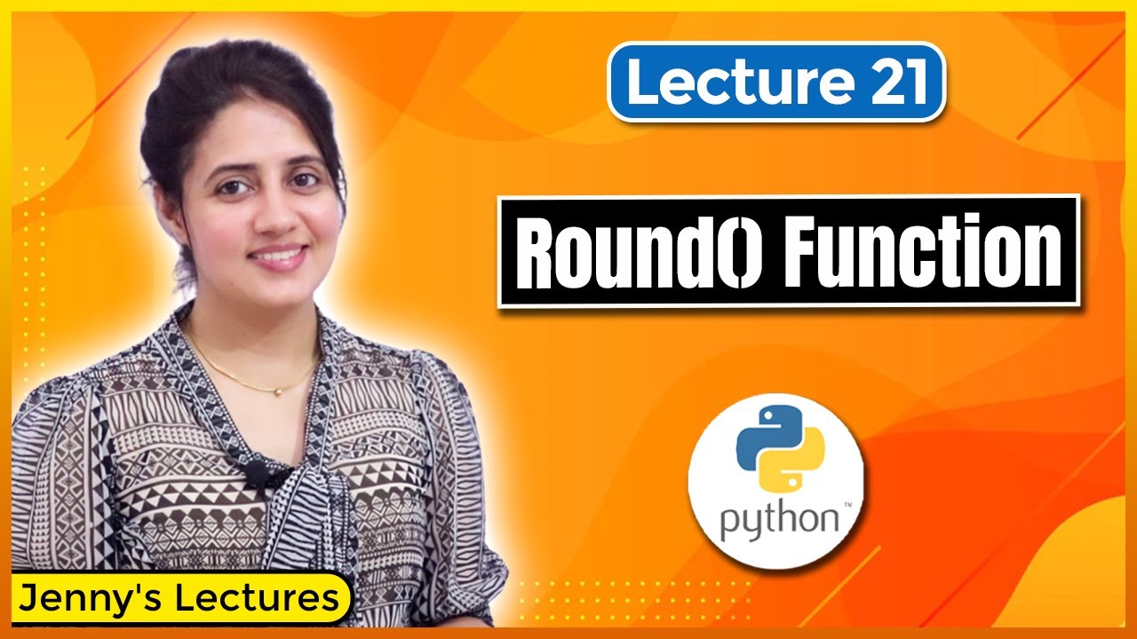 Round Function In Python Python Tutorials For Beginners Lec21