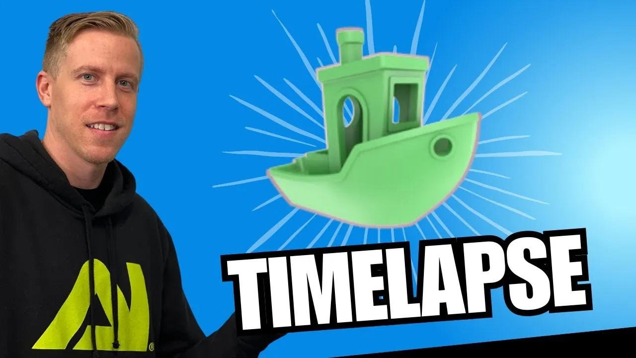 Benchy Boat 3d Printing Timelapse Youtube