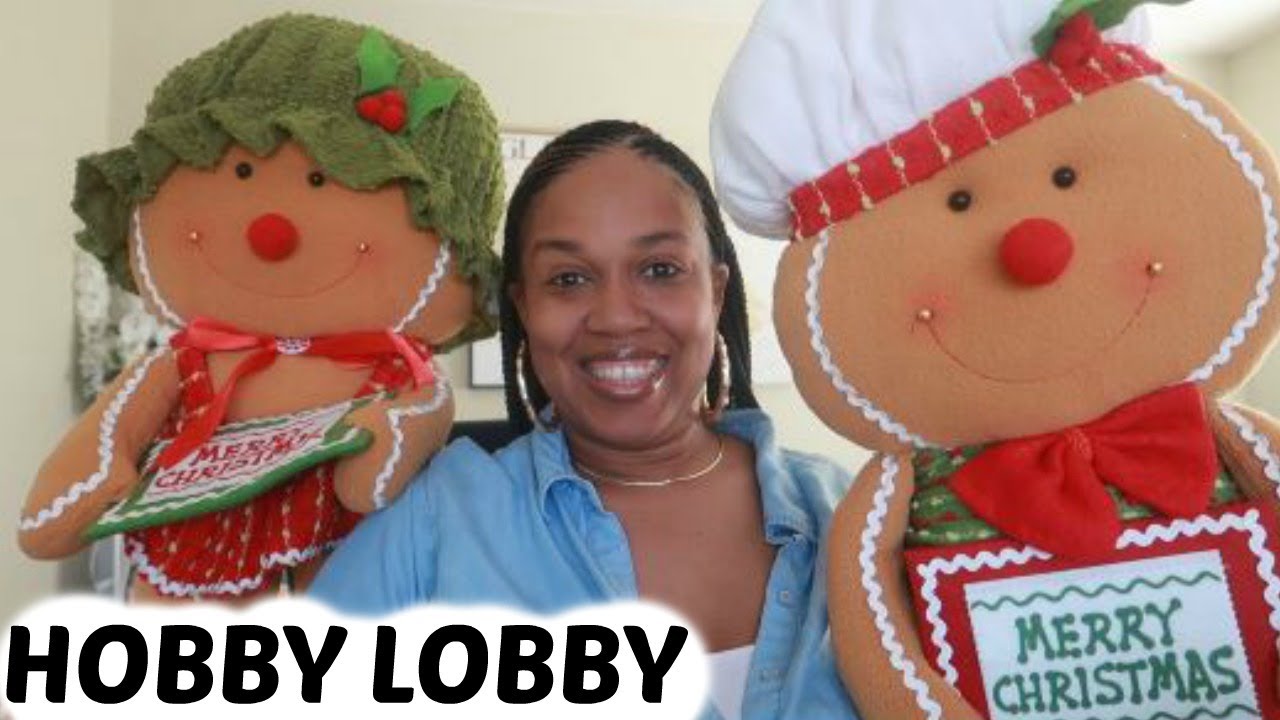 Gingerbread Haul Hobby Lobby Christmas 2020 Youtube