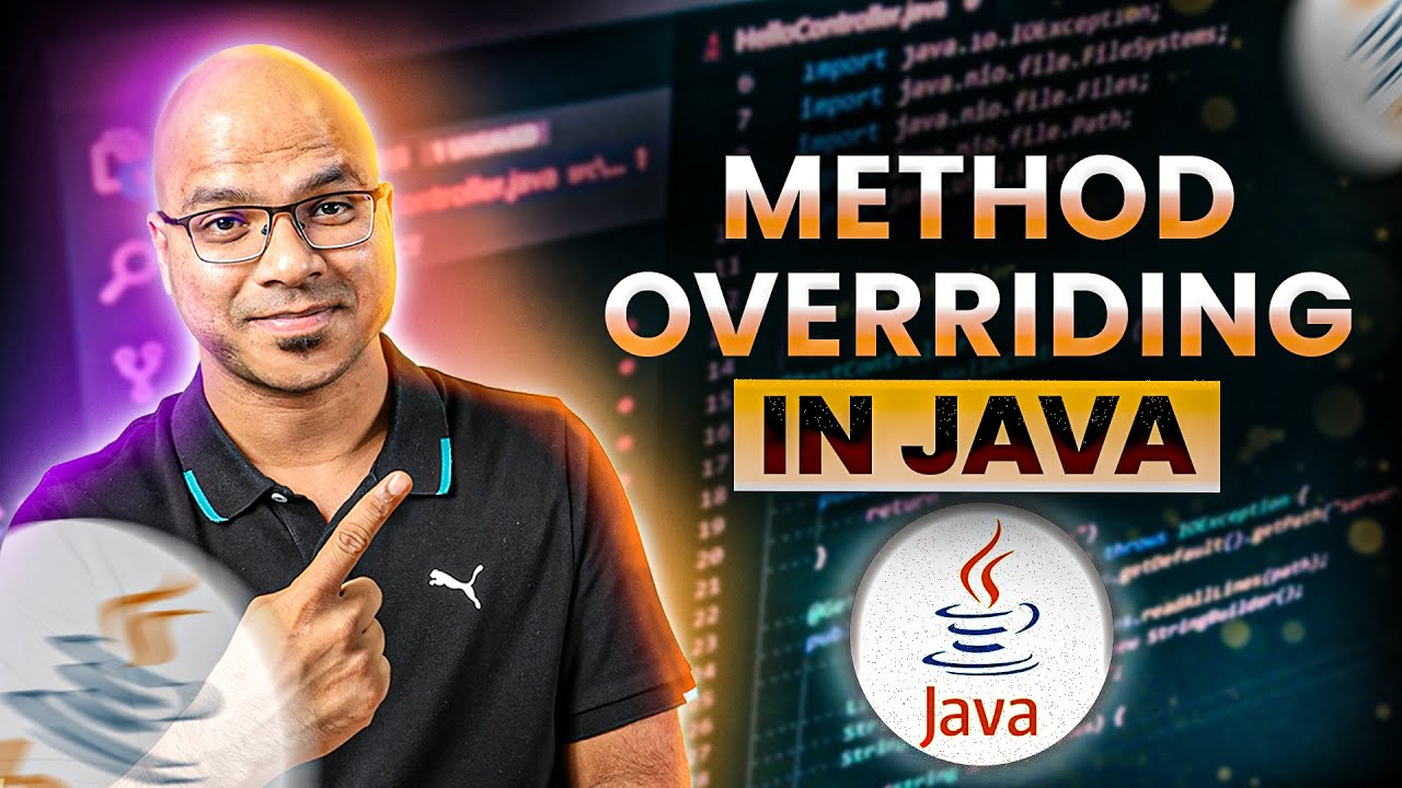 52 Method Overriding In Java Youtube