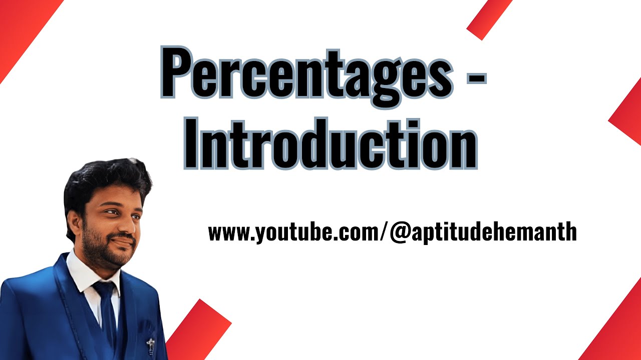 Percentages Introduction Youtube