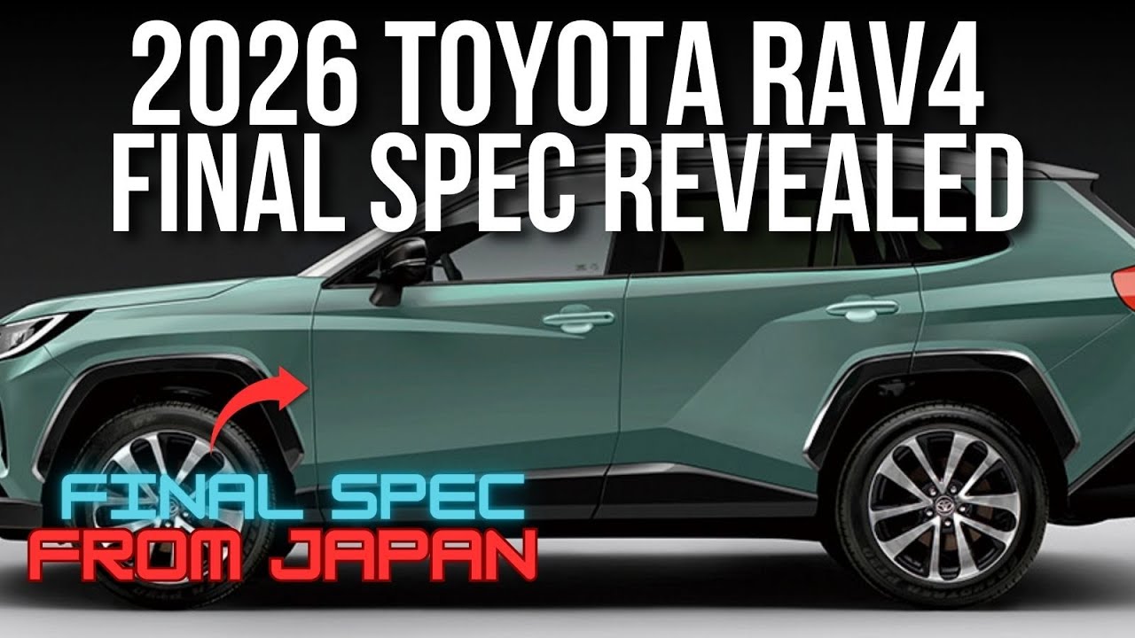 2026 Toyota Rav4 Final Spec Revealed By Best Car Magazine Engineer